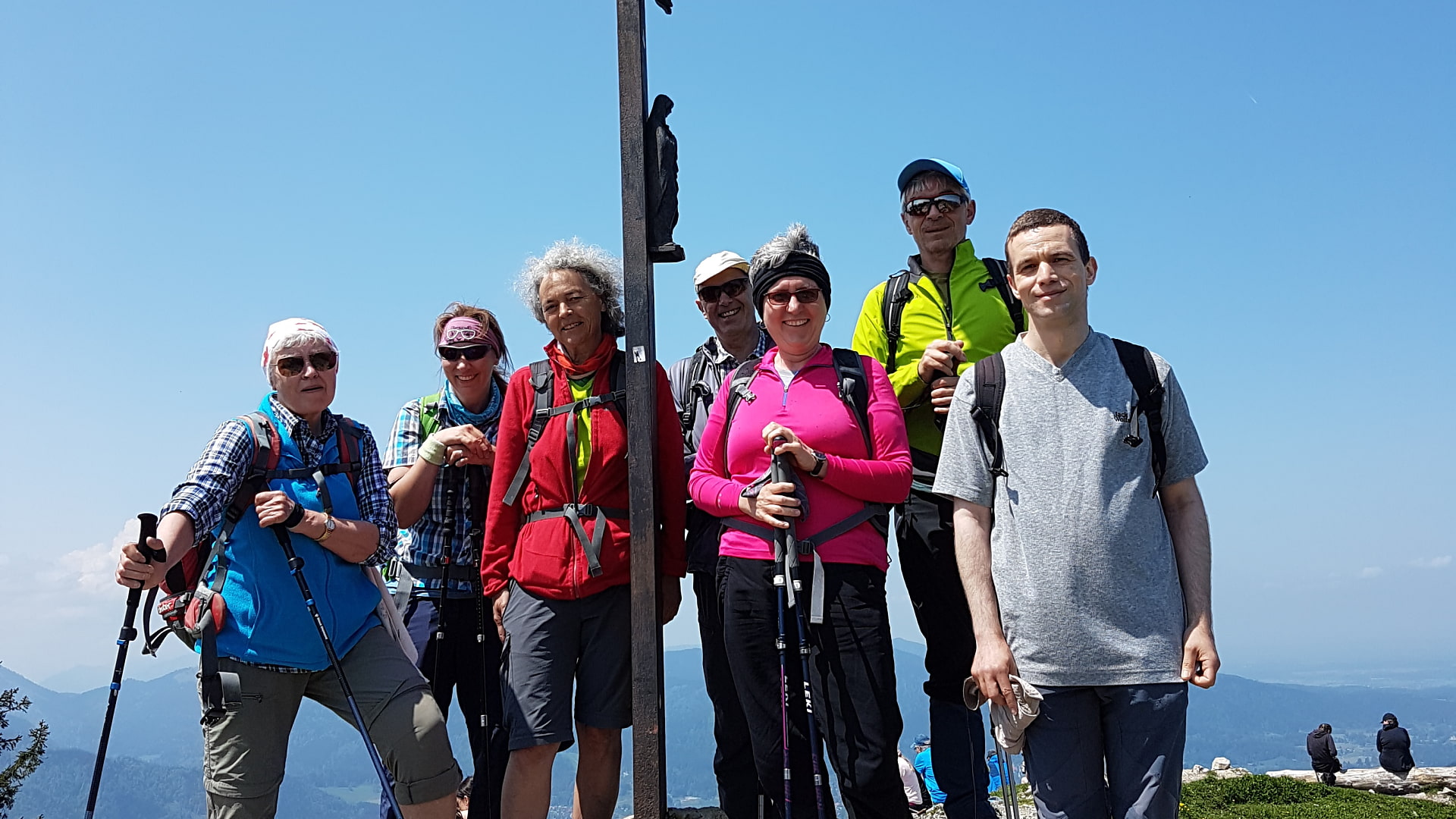 Gruppenporträt Berg-Ski-Gruppe - Alpenverein München & Oberland